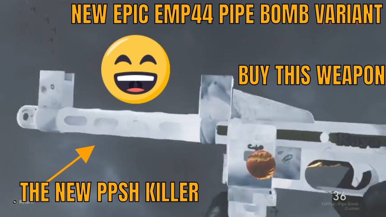 NEW EMP44 BEST SMG NOW COD WW2 - YouTube