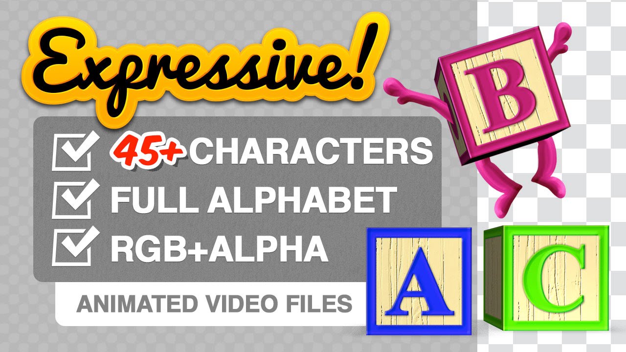45+ Alphabet Blocks Animations - YouTube
