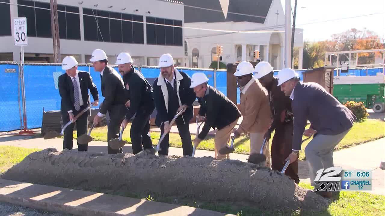 Sherman’s Central Fire Station groundbreaking ceremony - YouTube