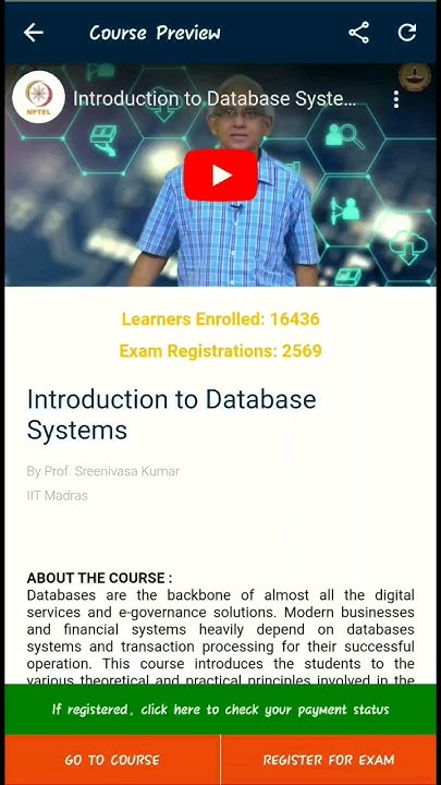 NPTEL Introduction to Database Systems Week 4 Assignment February 2024 | IIT Madras - YouTube