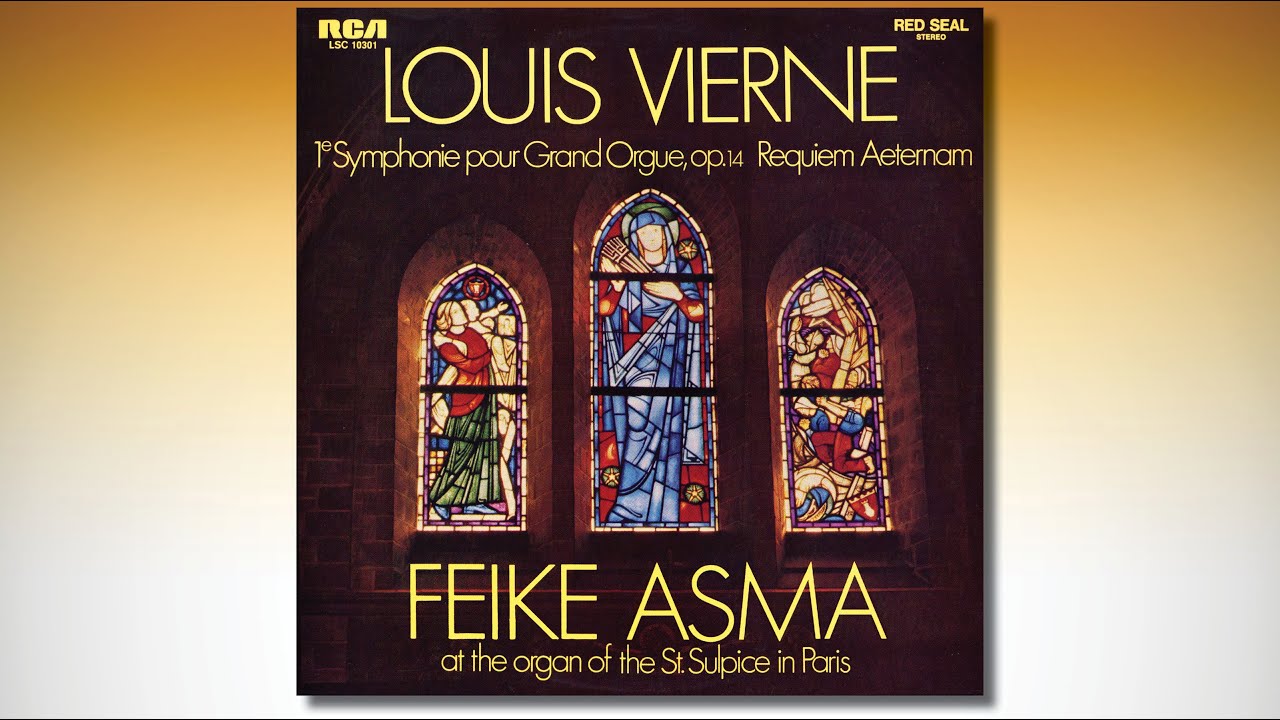 Feike Asma at the organ of Saint-Sulpice, Paris performing Louis Vierne ...