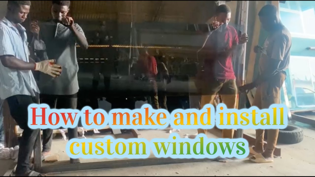 BUILDING IN GHANA: CUSTOM WINDOW & INSTALLATION IN OUR OCEAN VIEW DREAM ...