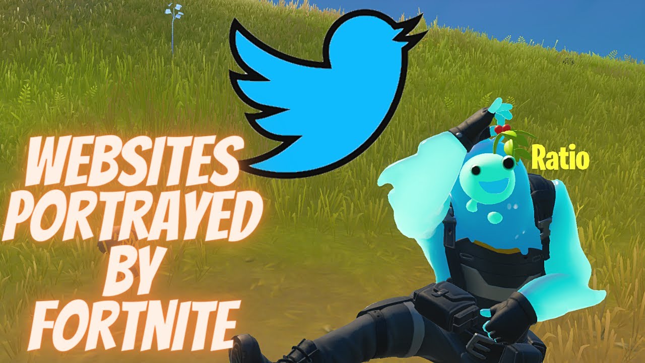 Websites Portrayed by Fortnite - YouTube