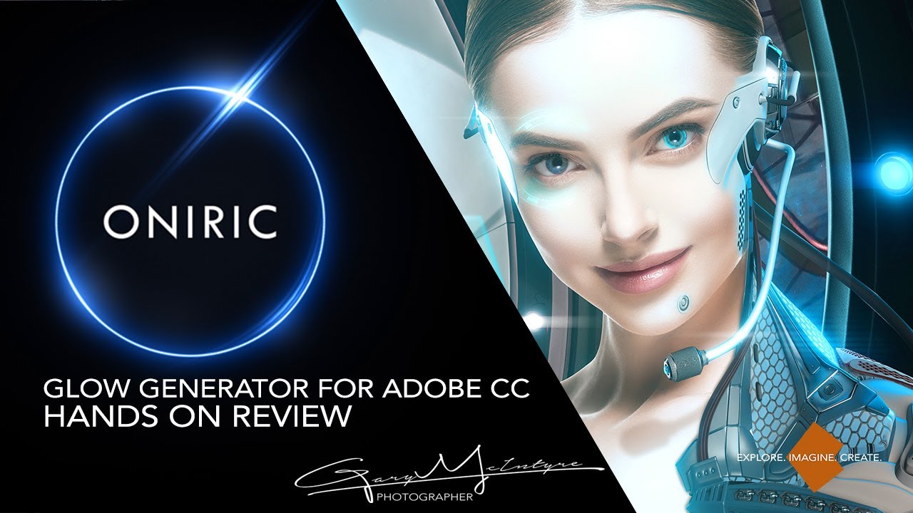 Hands on review Oniric Glow Generator for Adobe CC - YouTube