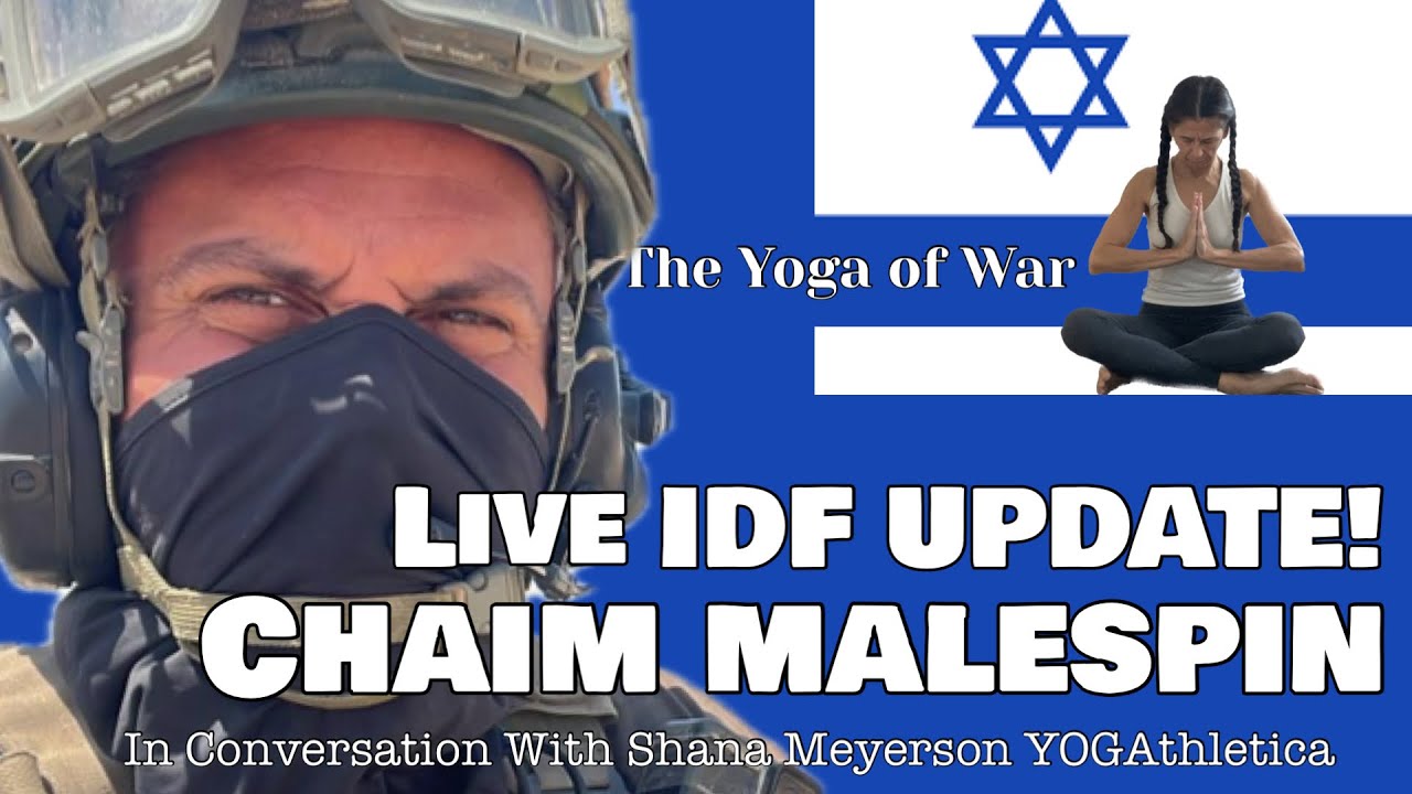 SPECIAL REPORT! LIVE IDF UPDATE FROM GAZA WITH SERGEANT MAJOR CHAIM ...