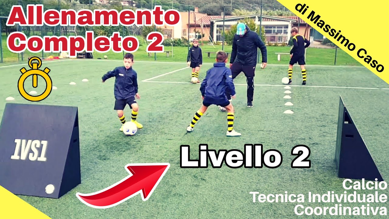 Allenamento Calcio Tecnica Individuale. Seduta Completa 2 Massimo Caso ...