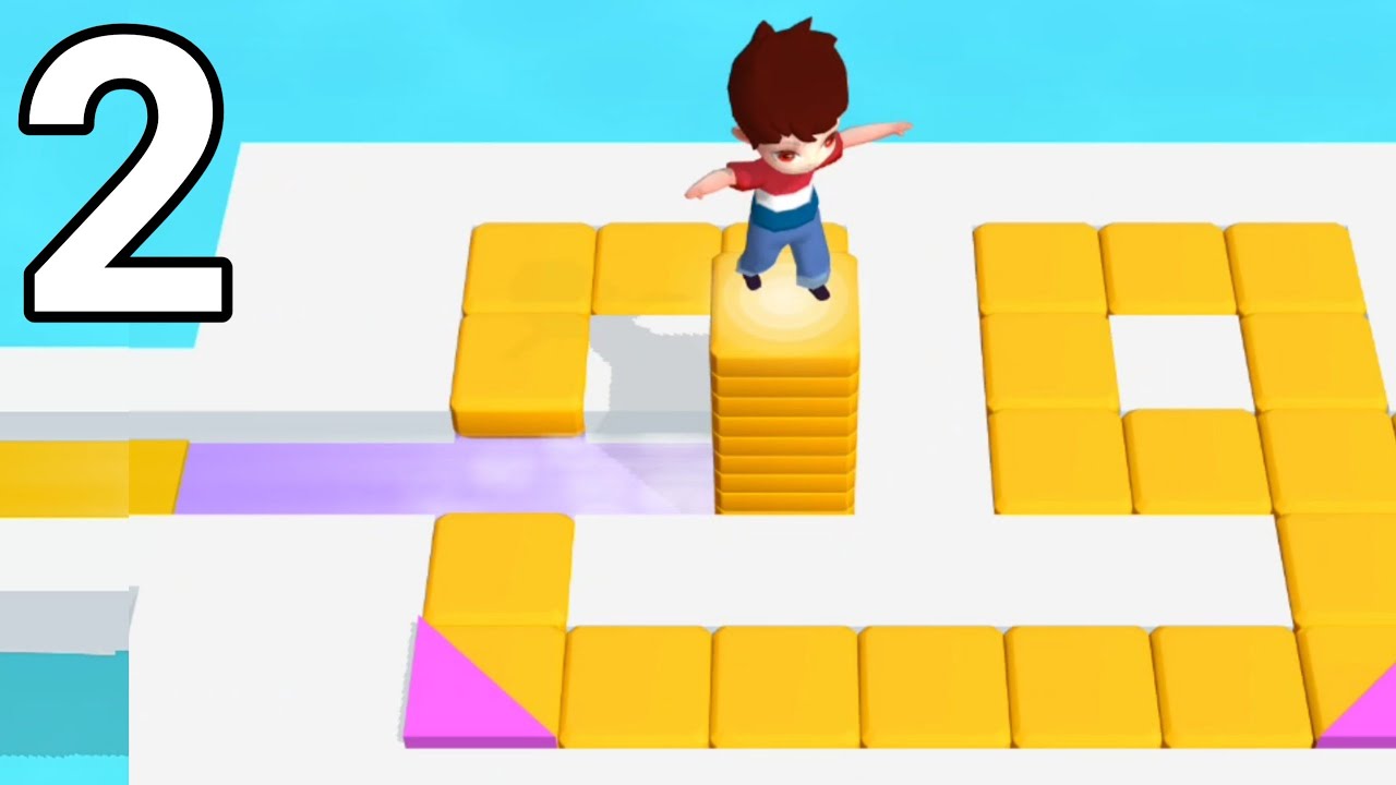 Stack Maker - All Levels Gameplay Walkthrough Part 2 - Lvl 30 to 59 iOS ...