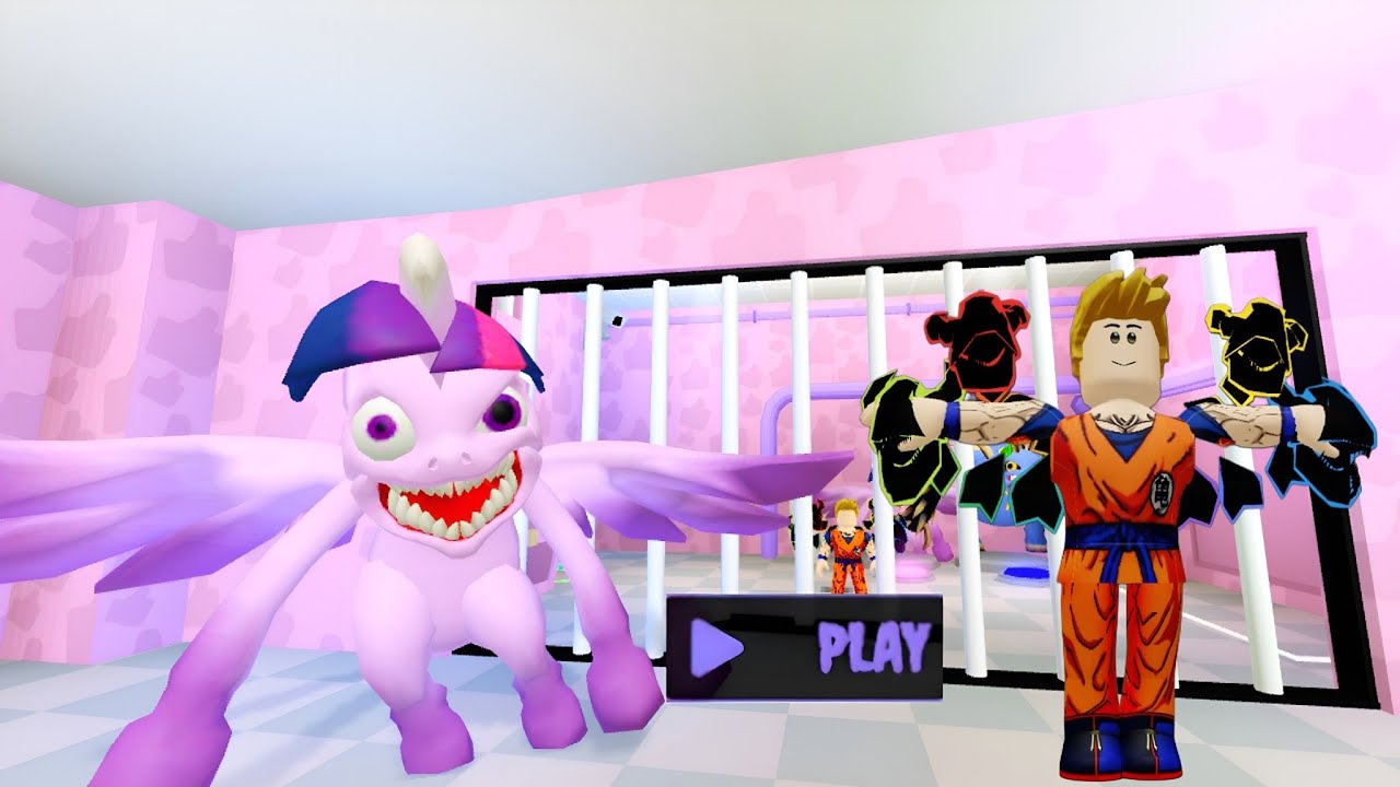 ROBLOX PONY FACTORY BARRY'S PRISON RUN! (OBBY)#roblox #scaryobby # ...