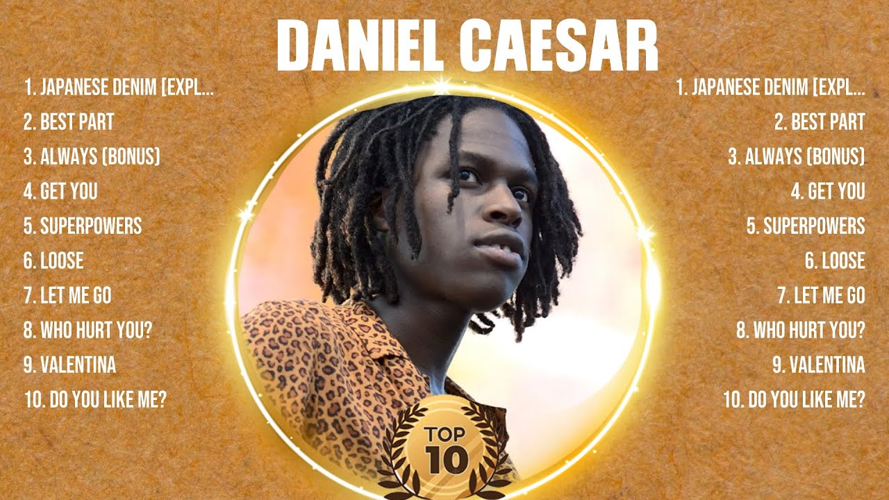 Daniel Caesar Top Hits Popular Songs - Top 10 Song Collection - YouTube