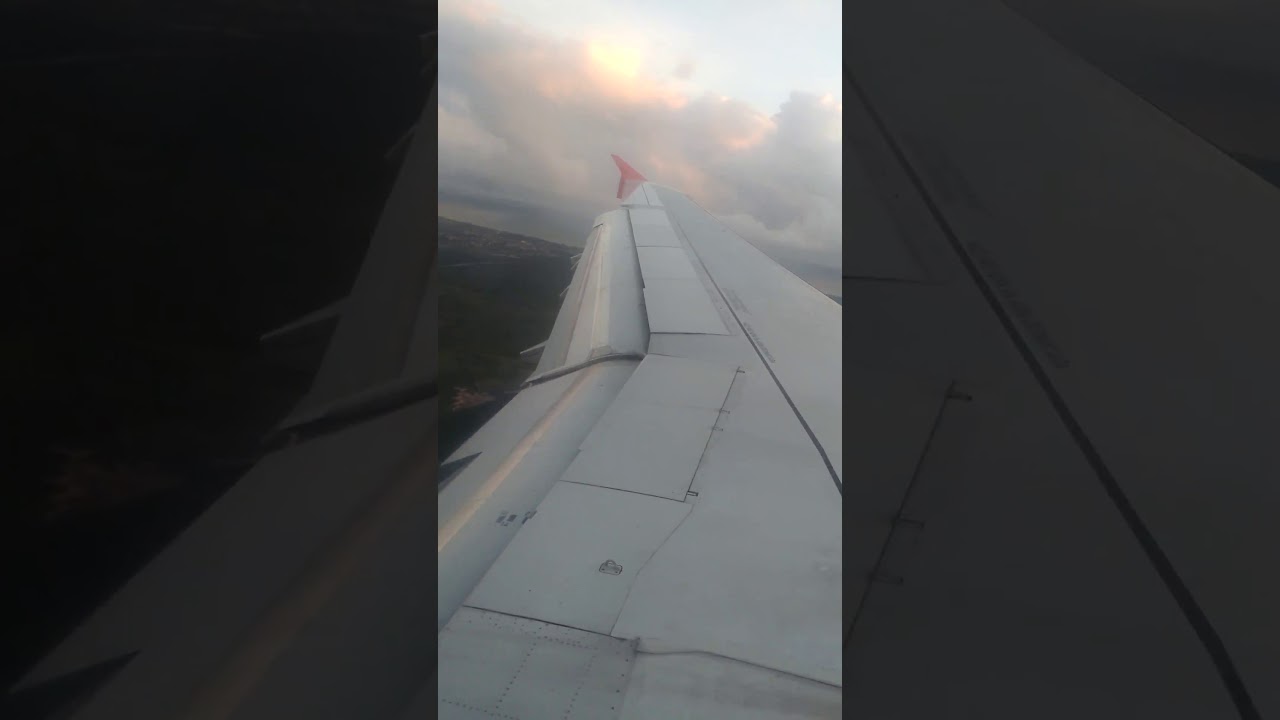 AVIÃO POUSA E ACIONANDO FREIOS (SPOILER & FLAPS) airbus a320 - YouTube