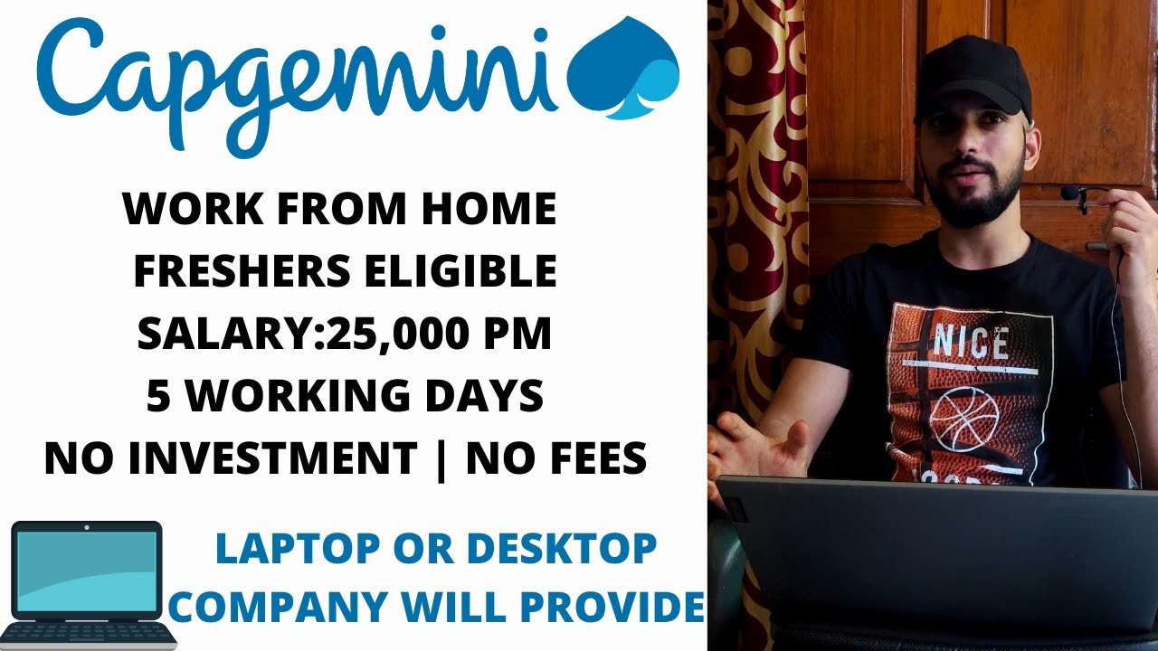 Capgemini OFF Campus Mass Hiring 2021| Work From Home Jobs | Capgemini Recruitment 2021 | Free ...