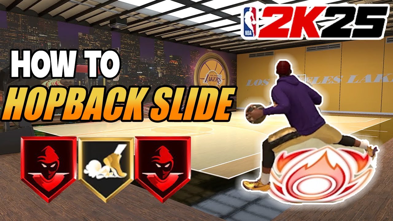 HOW TO HOPBACK SLIDE GLITCH IN NBA 2K25 - YouTube