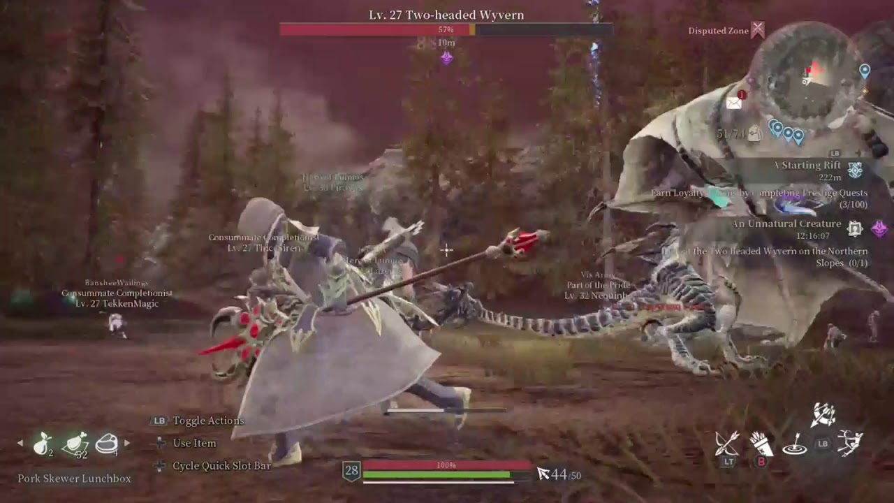 Bless Unleashed- Ranger Perspective: Two-Headed Wyvern - YouTube