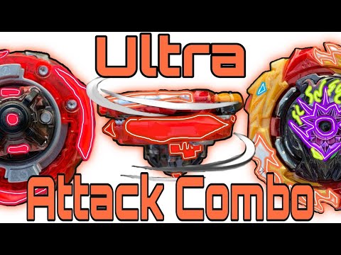 ULTRA BEYBLADE ATTACK COMBO!!!! BEYBLADE BURST SPARKING! - YouTube