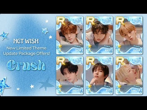 Superstar SMTOWN | NCT WISH ' Crush ' Le Theme Completed ✅