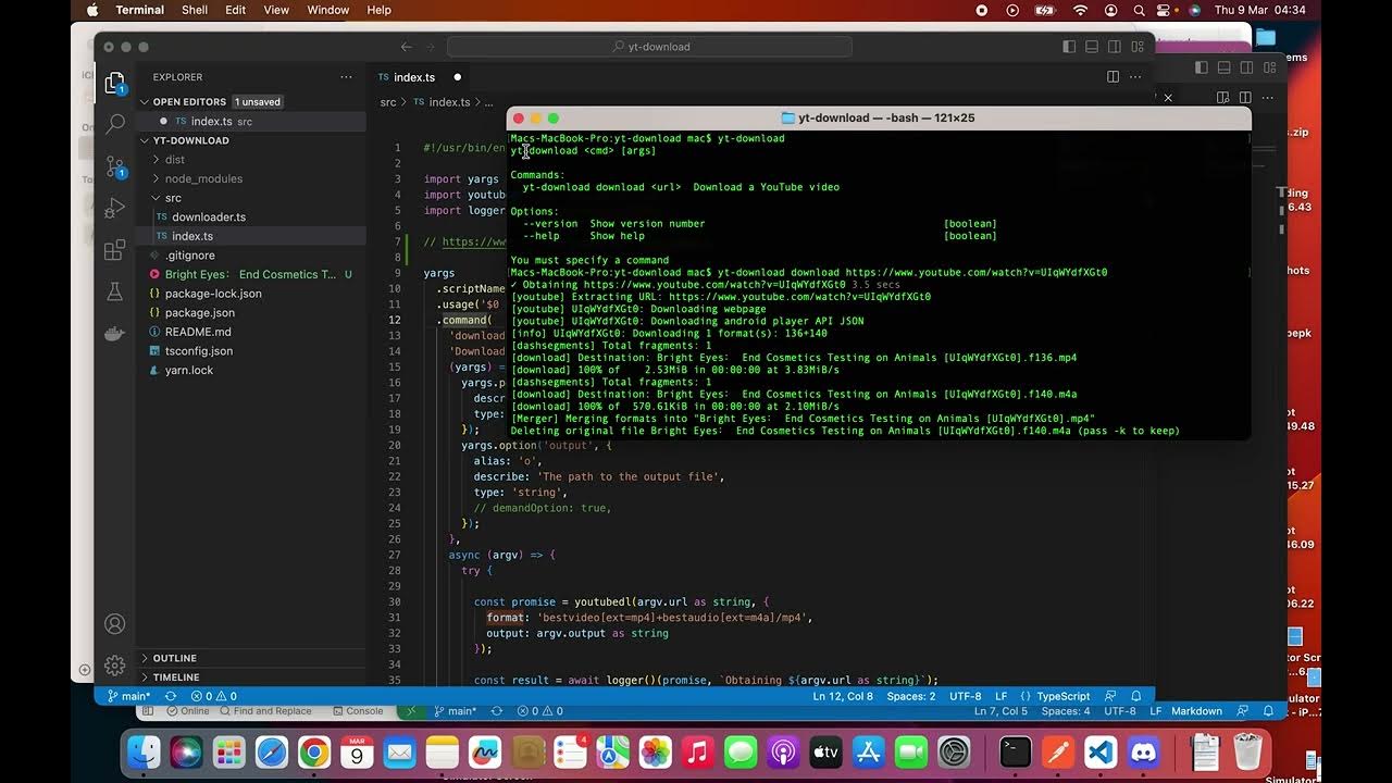 Node JS youtube video downloader cli tool powered by youtube-dl - YouTube