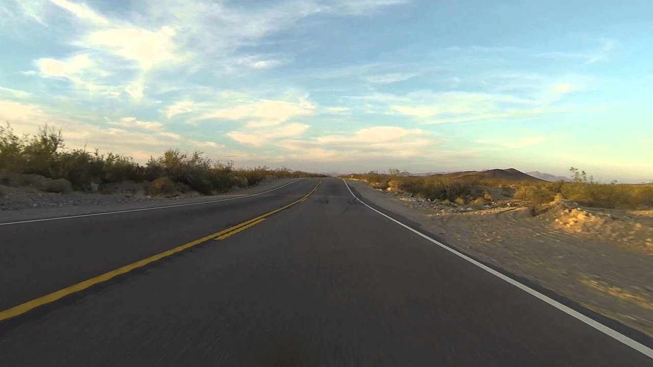 US Route 95 northbound between Vidal Junction and Needles, California ...