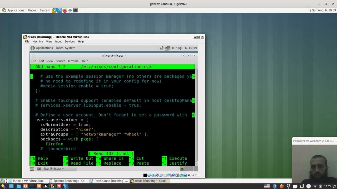 SSH server setup on NixOS and establishing connection to it - YouTube