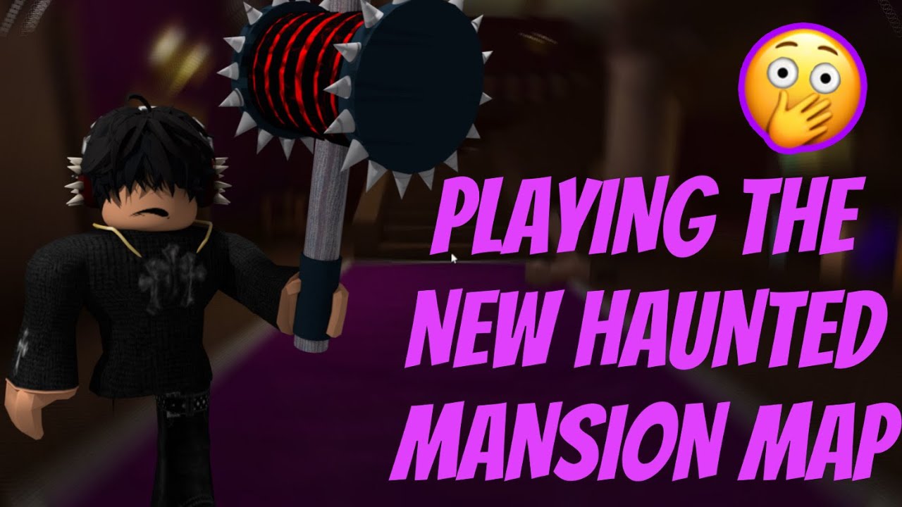 Playing The New Haunted Mansion Map On Roblox - YouTube