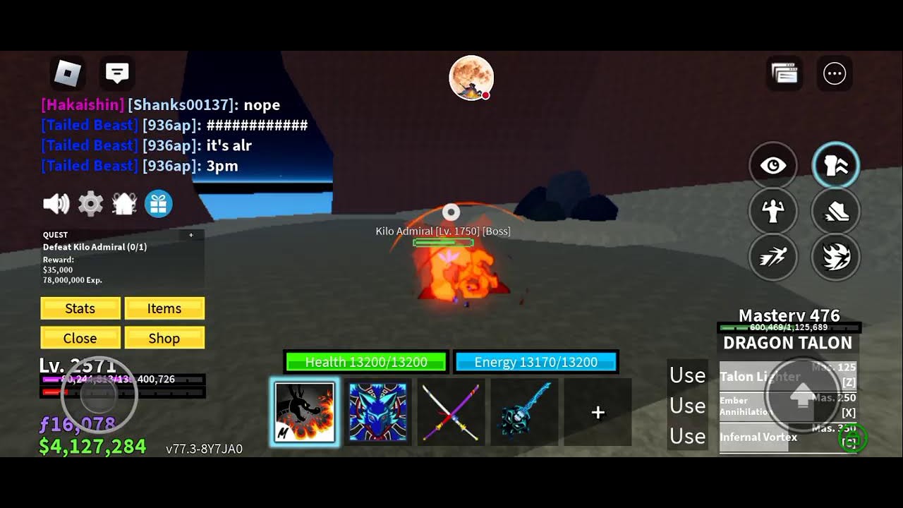 Grinding Dragon Talon Mastery!!!!!!!! #bloxfruits - YouTube