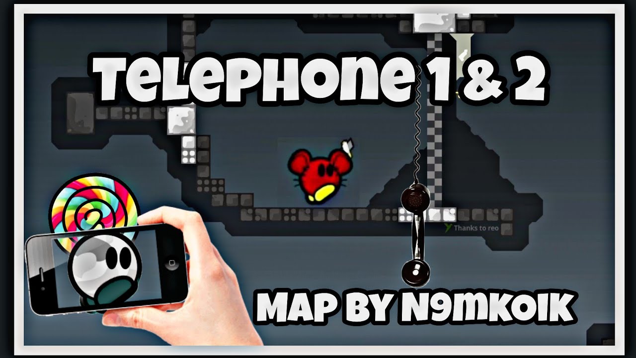 Telephone 1 & 2 By N9mkOik Teeworlds ★★★ Solo Server - YouTube