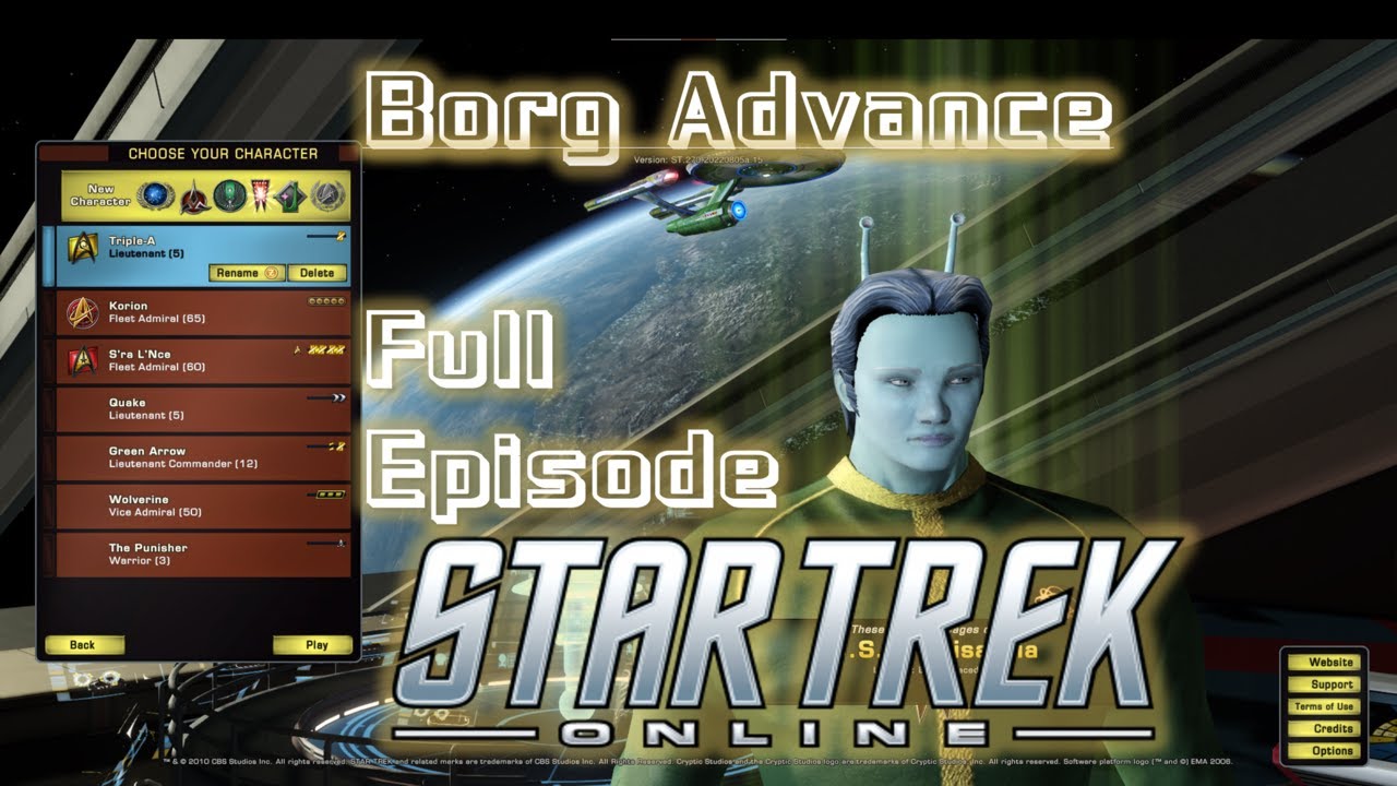 Star Trek Online: Borg Advance - Full Episode (The NgaiGeneration Plays ...