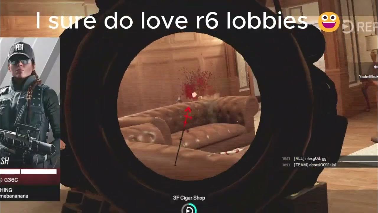 R6 lobbies are so great!!!! - YouTube