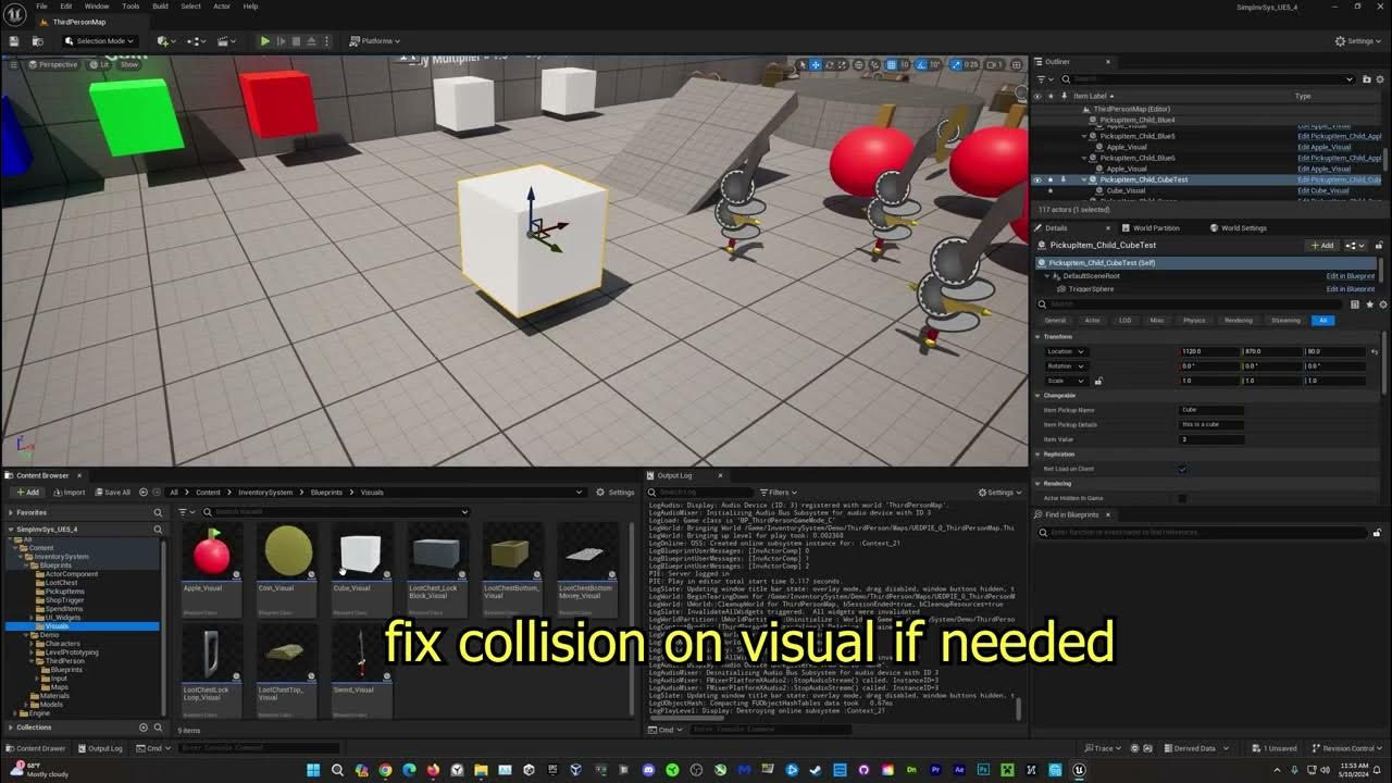 TMG Inventory & Save System | Unreal Engine 5 | Add Pickup Items Tutorial - YouTube
