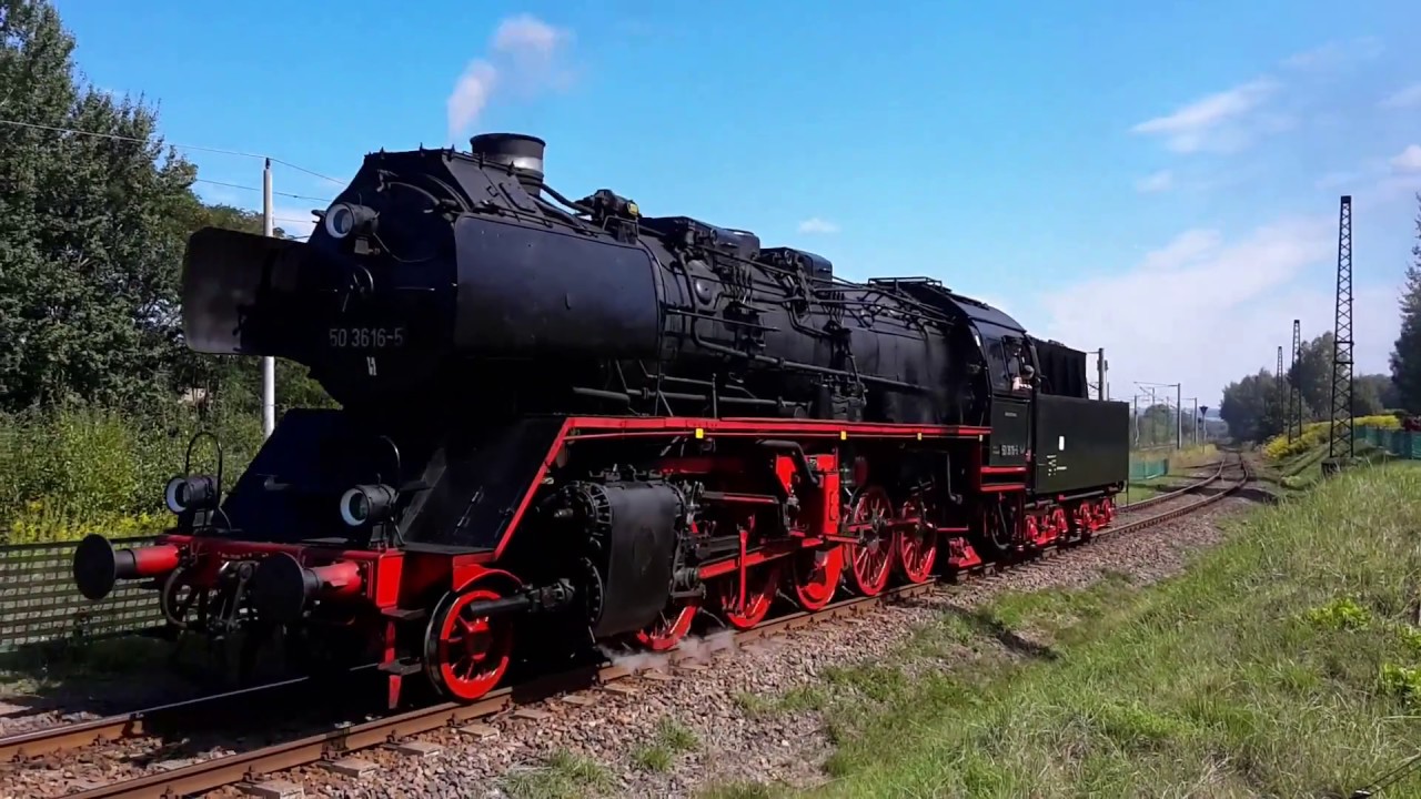 Dampflok BR 50 (50 3616-5)! Steam Train - YouTube