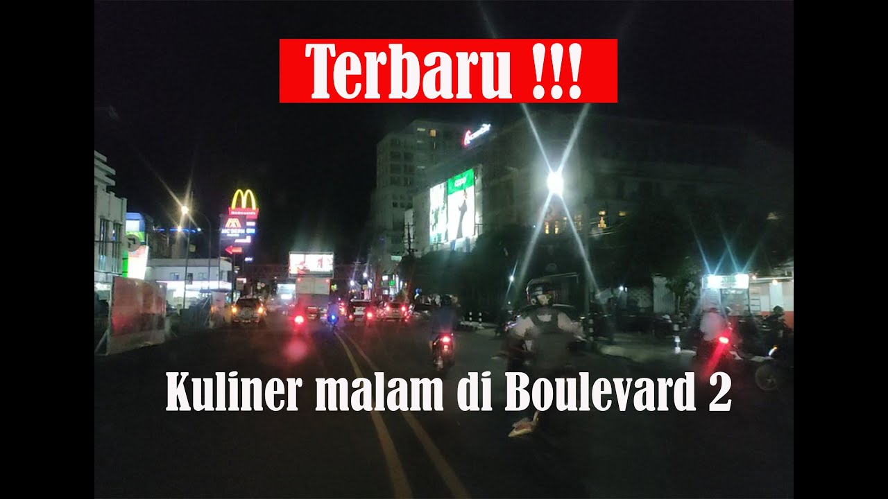Boulevard 2 Manado, makan malam dengan ikan segar, suasana malam di ...