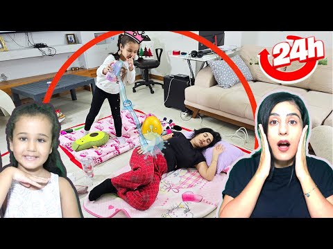 Daireden Son Çıkan Kazanır Anne ve Kız Eğlenceli Challenge