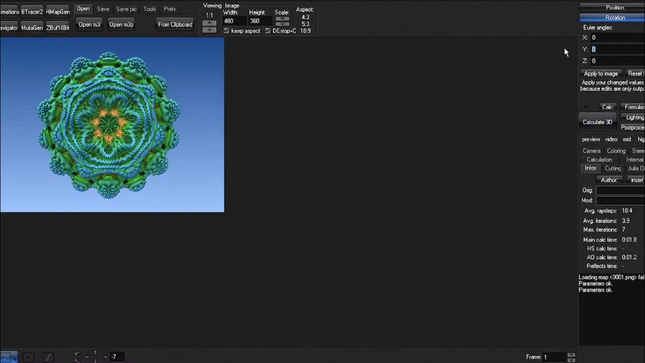 MANDELBULB 3D ROTATING THE BULB for Beginners (TUTORIAL 01) - YouTube