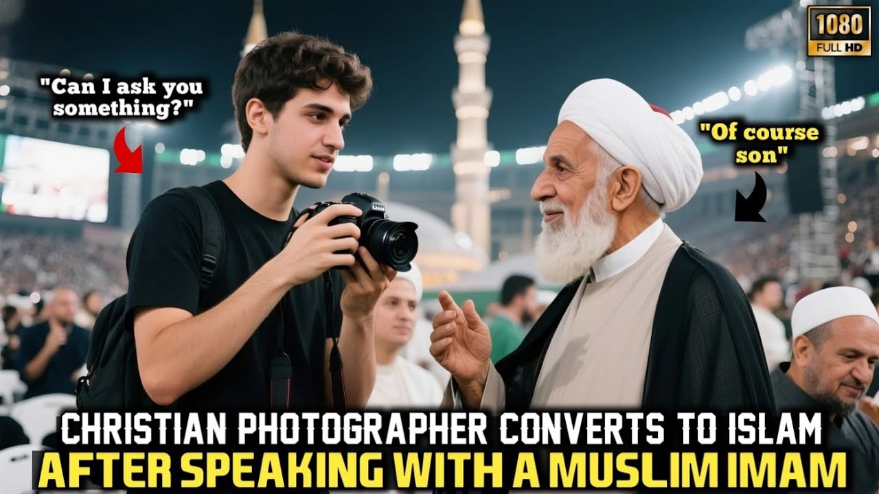 Christian photographer converts to Islam after meeting an old Muslim ...