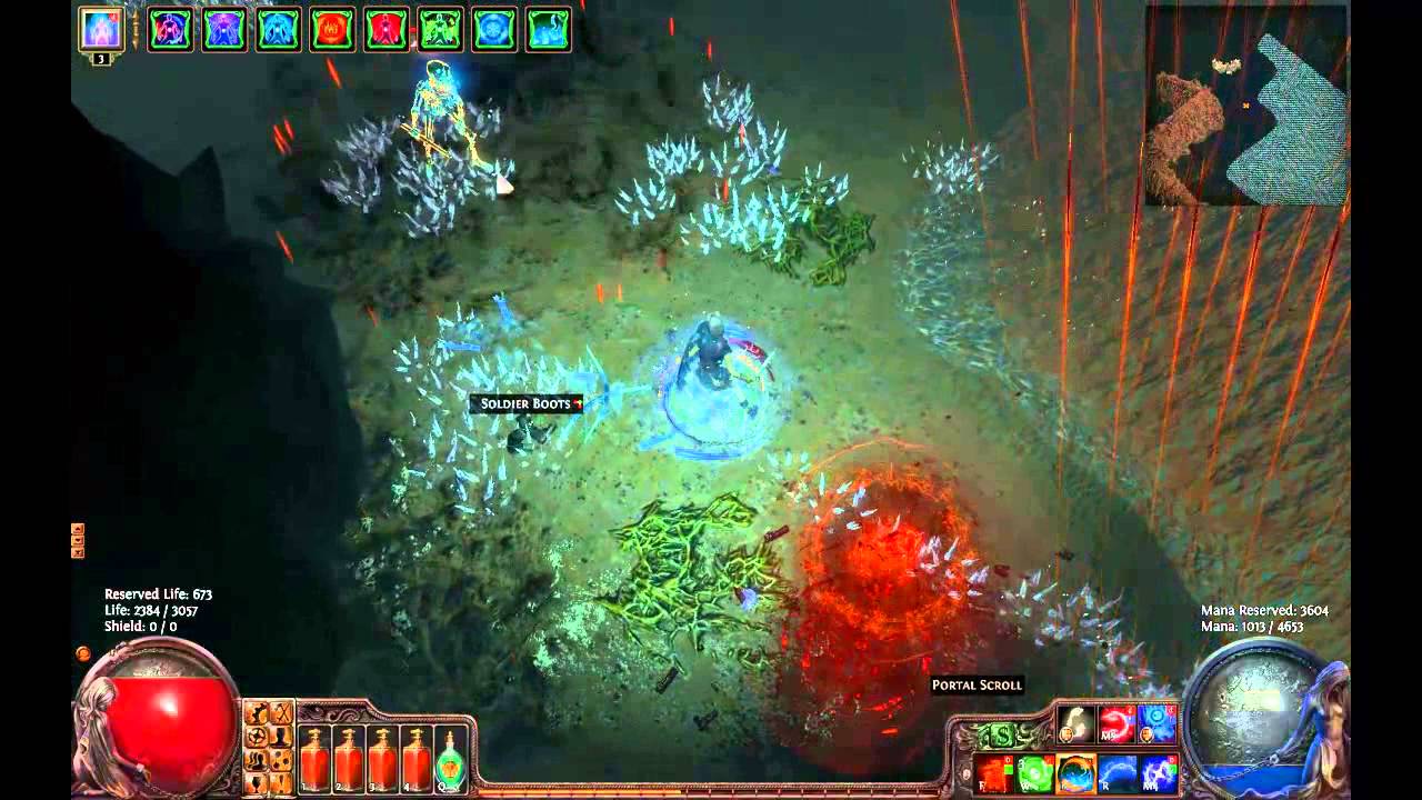 Path Of Exile Summoner 71 Strand map(Tentacle Miscreations) - YouTube