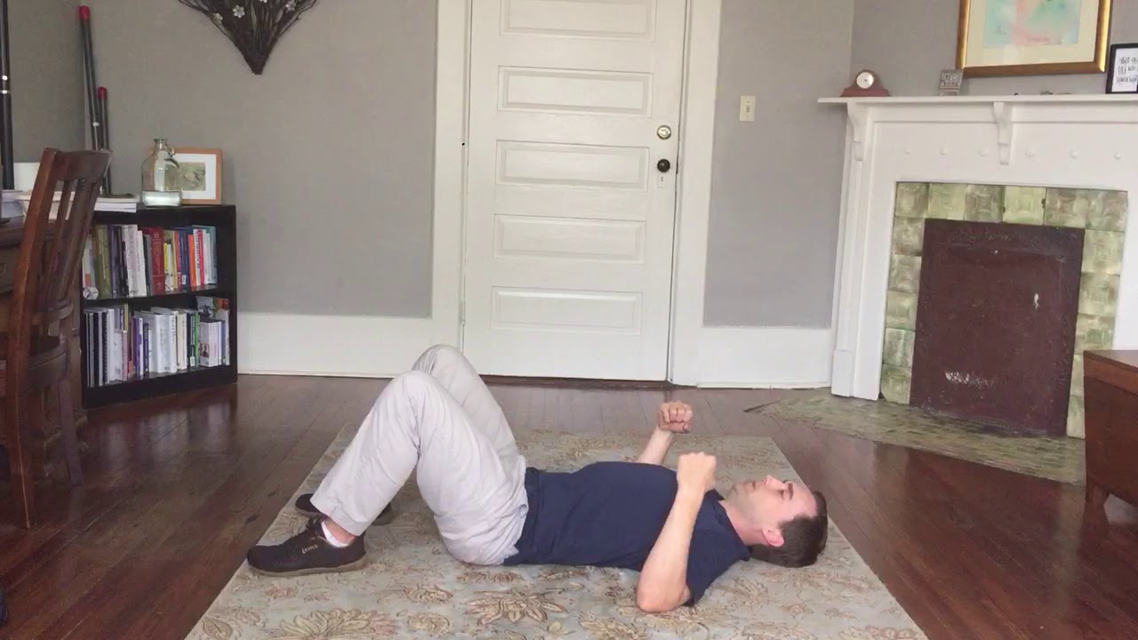 Activating Posterior Scapular Tilt - YouTube