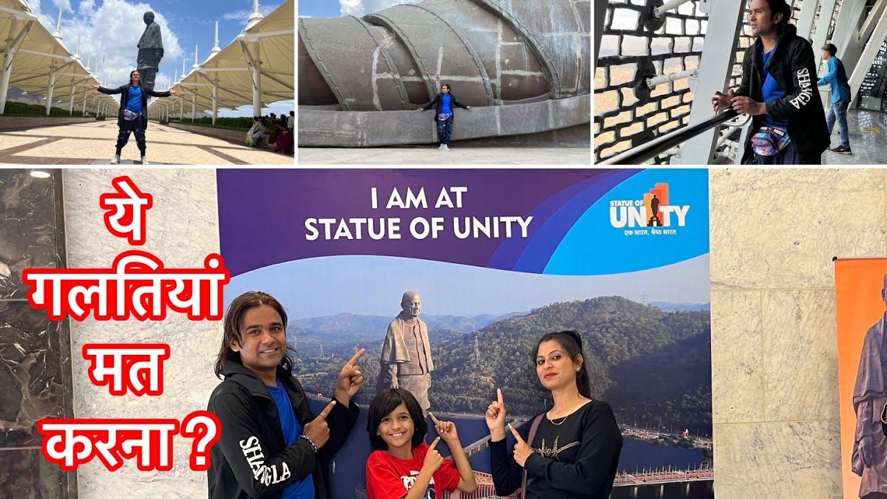 Statue Of Unity Detail Vlog - Worlds Tallest Statue - YouTube