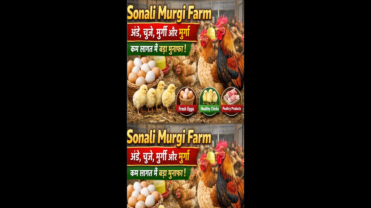 Sonali Murgi Farm 2026 | Eggs, Chicks, Hen & Rooster | कम लागत में ...