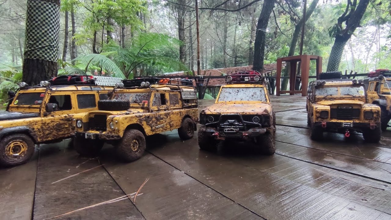 TRX4 ALL CAMEL TROPHY OFF ROAD - YouTube