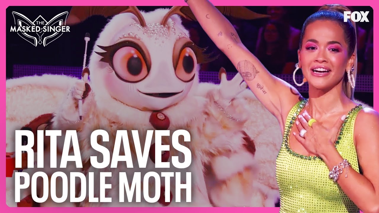 Rita Saves Poodle Moth From Elimination | Season 11 | The Masked Singer ...