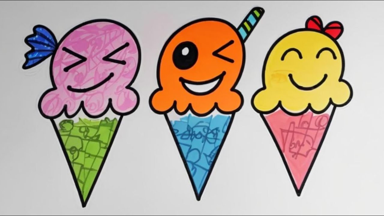 😍A simple step-by-step children's drawing#drawing - YouTube