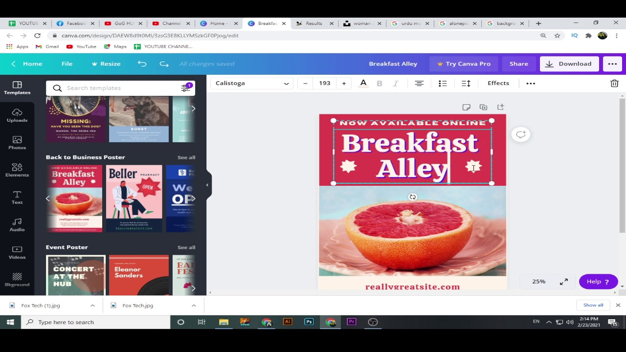 How To Make Poster In Canva YouTube How To Make Poster In Canva YouTube
