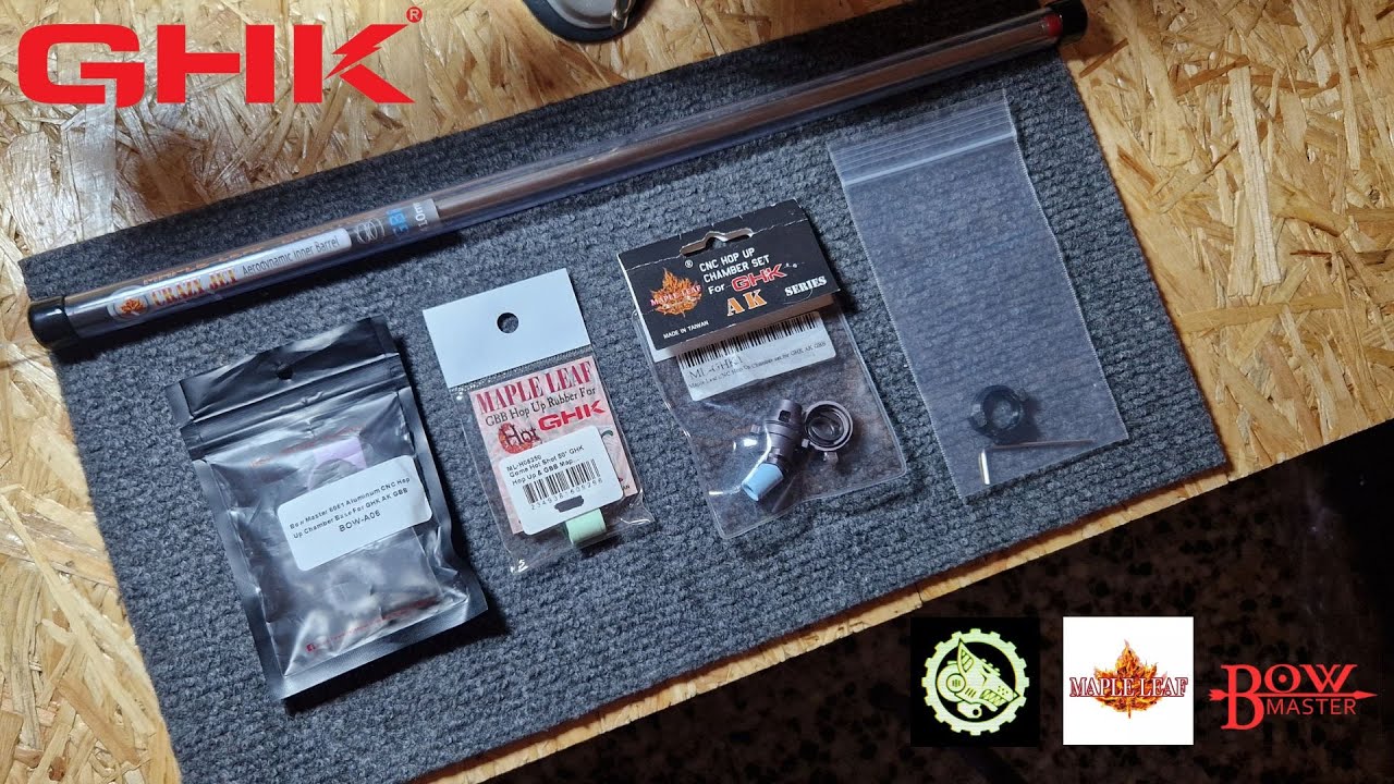 AIRSOFT GHK / AKMS kit MAPLE LEAF + TDC @comradequicheairsoft2742 + Up ...