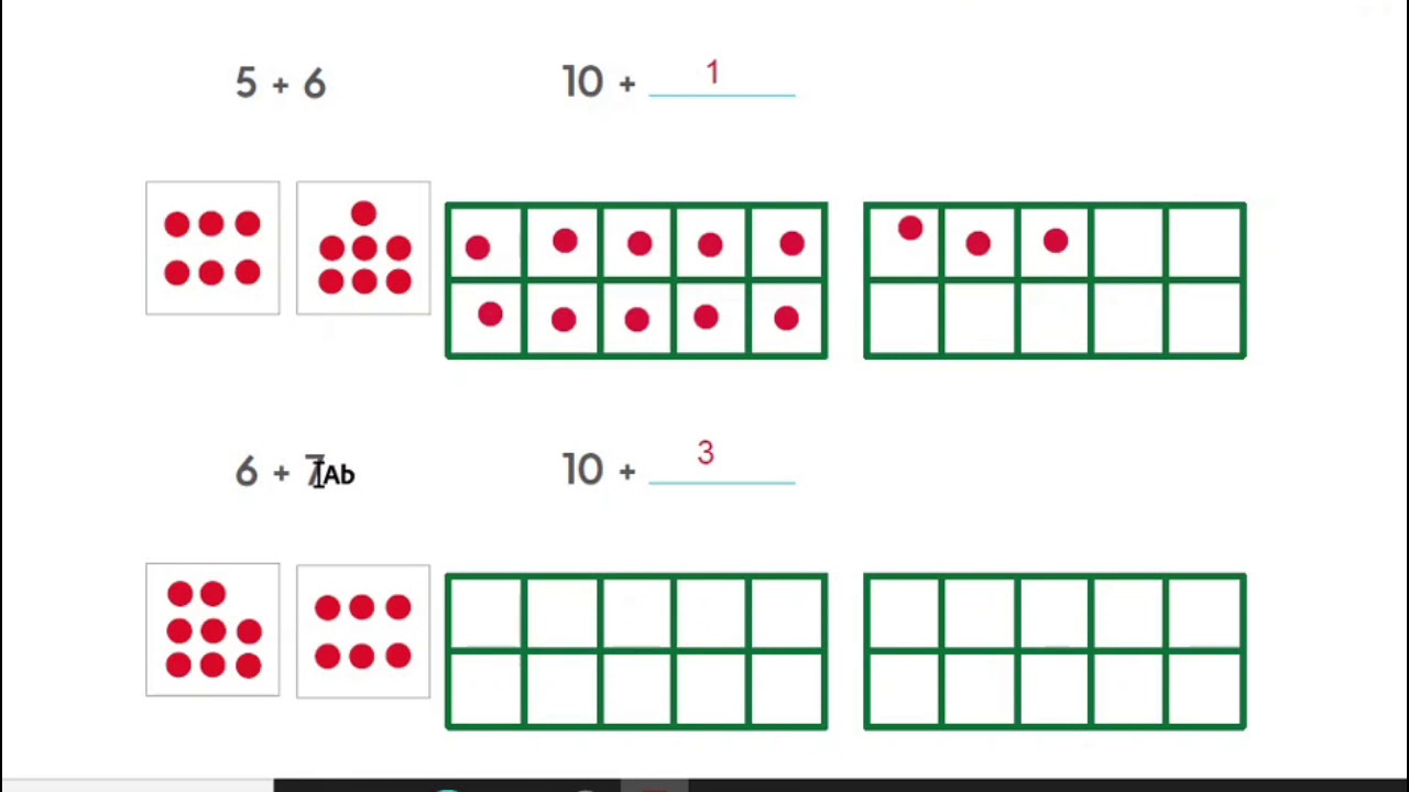 Hojas De Trabajo De Marco De Diez Para Primer Grado