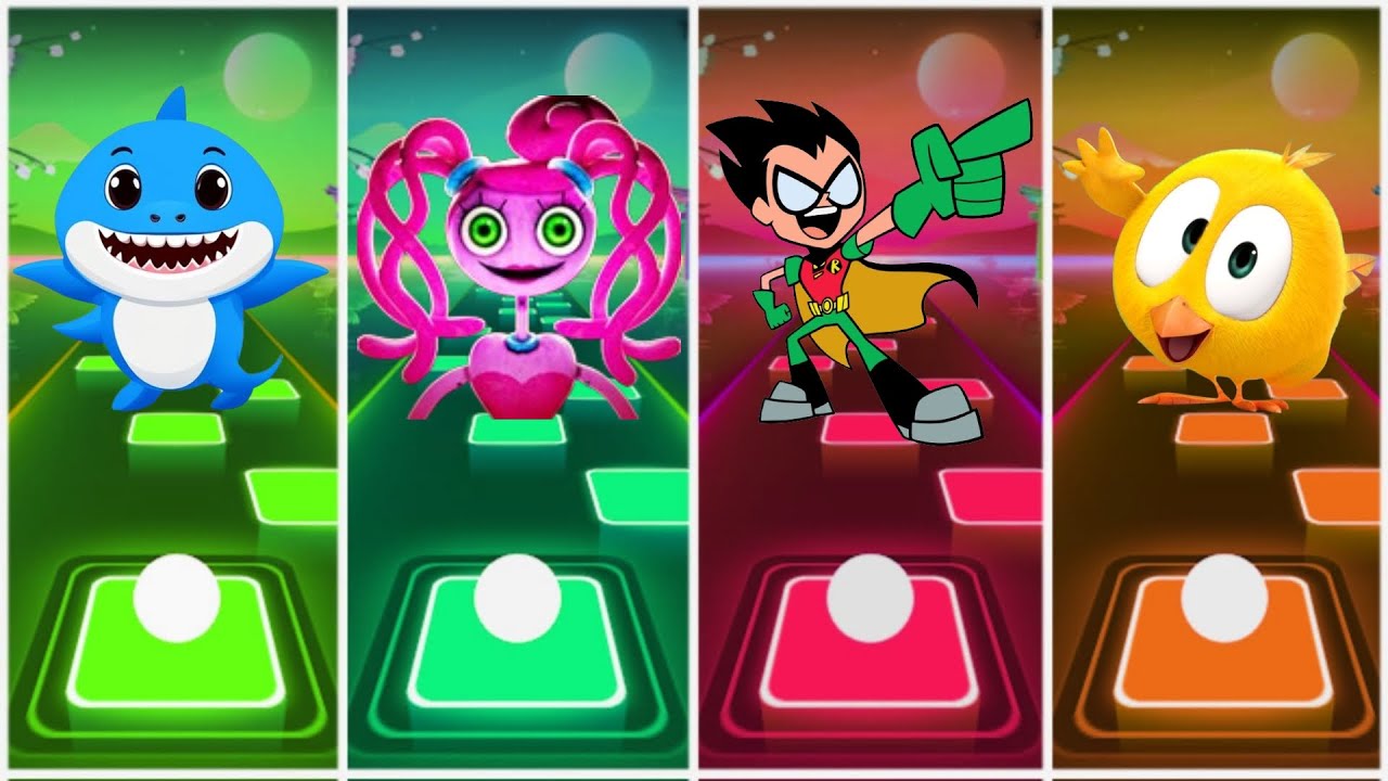 Baby_Shark 🆚 Poppy_Playtime 🆚 Teen_Titan_Go_Astronomia 🆚 Where_s_Chicky ...