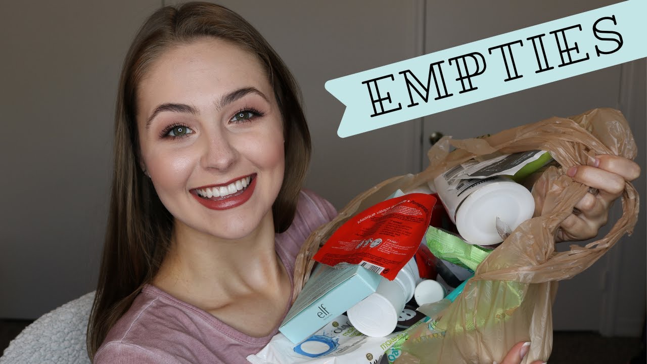 Throwing Away My Makeup Trash | Over 65 Products + Reviews! - YouTube