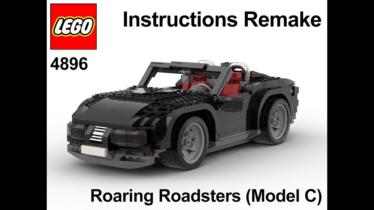LEGO Instructions Remake - Creator - 4896 - Roaring Roadsters (Model C ...