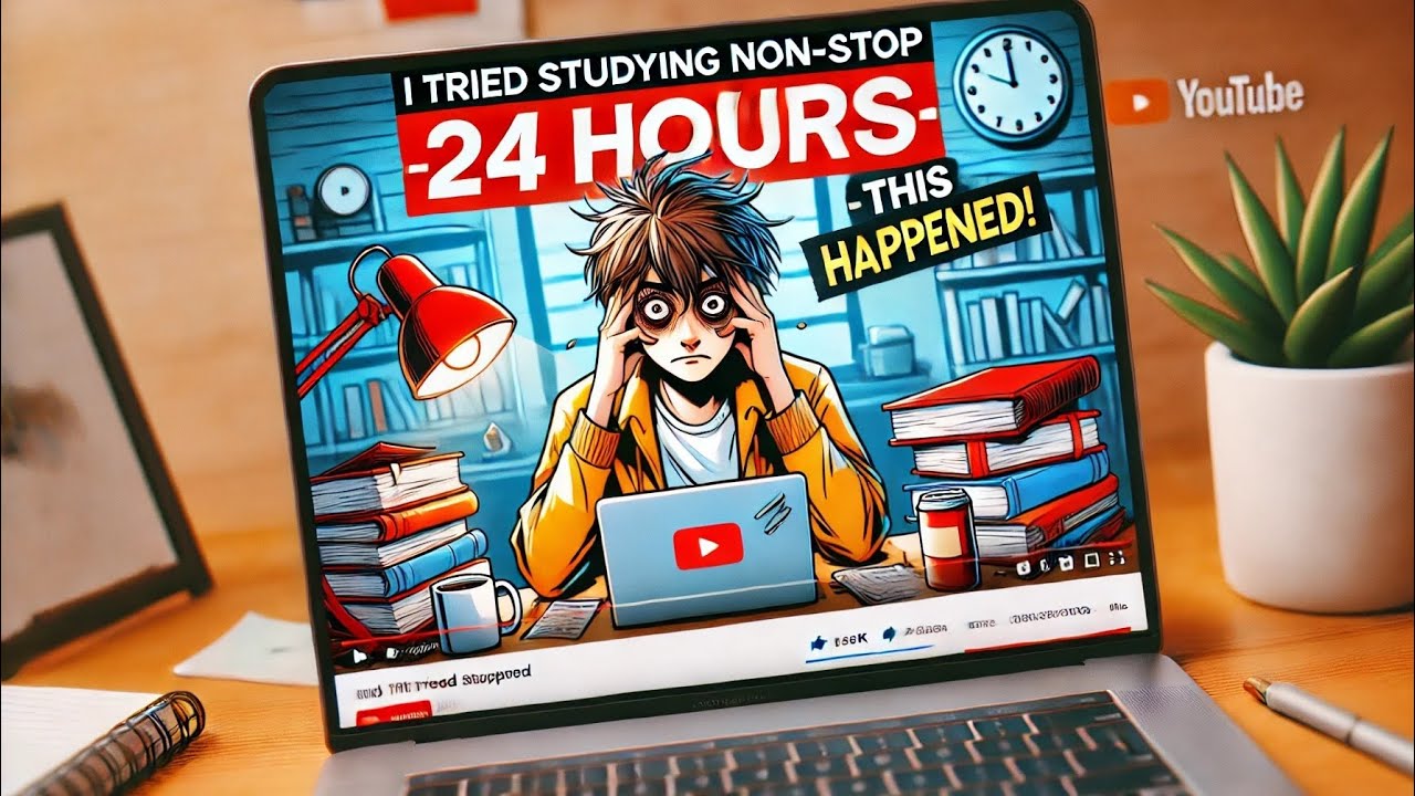 I Tried Studying 24 Hours Nonstop - This is What Happened - YouTube