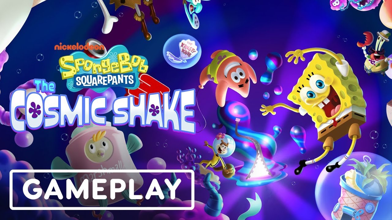 Spongebob Squarepants The Cosmic Shake 13 Minutes Of Gameplay