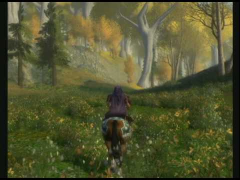 LOTRO Cerin Amroth in Lothlorien - YouTube