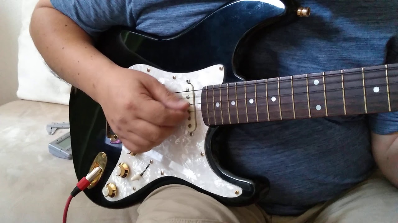 Demo Epiphone Stratocaster + Laney AH50 (de teclado) - YouTube